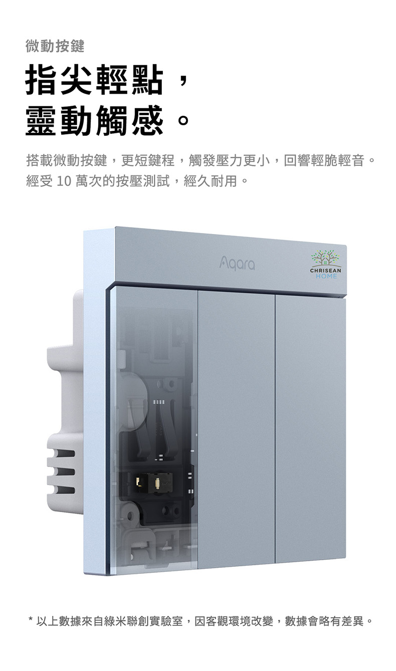 智能牆壁開關 H1M - 克里森智能家居 | Aqara 指定核心經銷商